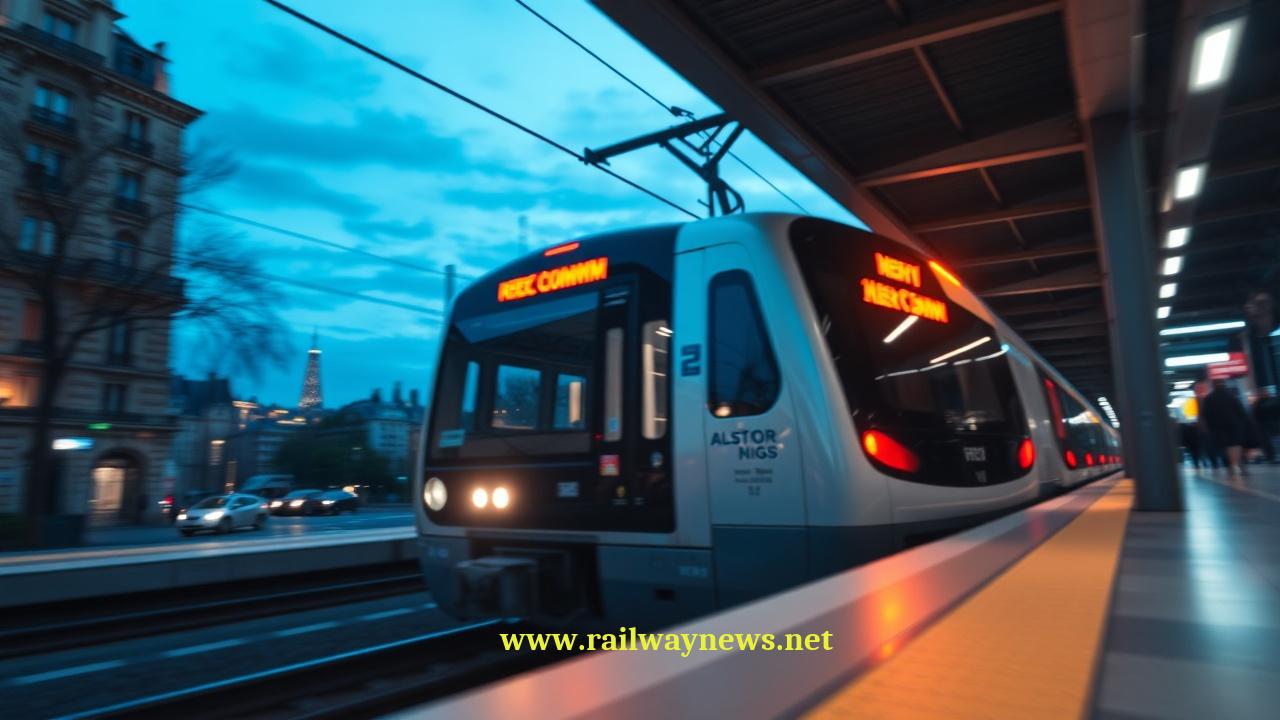 SNCF Deploys Alstom RER NG: Boosts Paris RER D Capacity